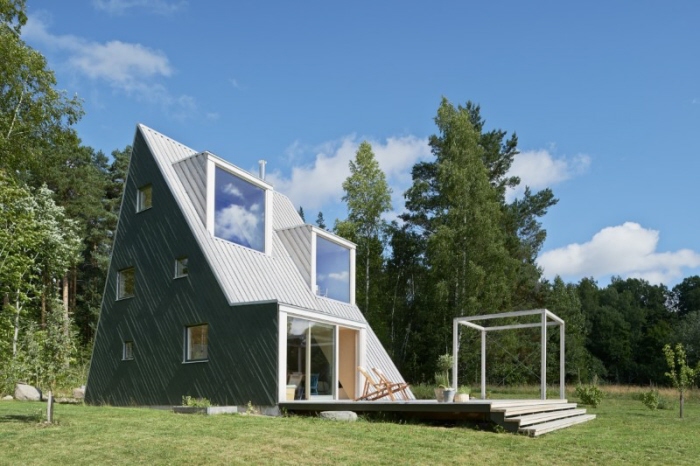 Summer house with triangular profile by Home World Design at Coroflot.com