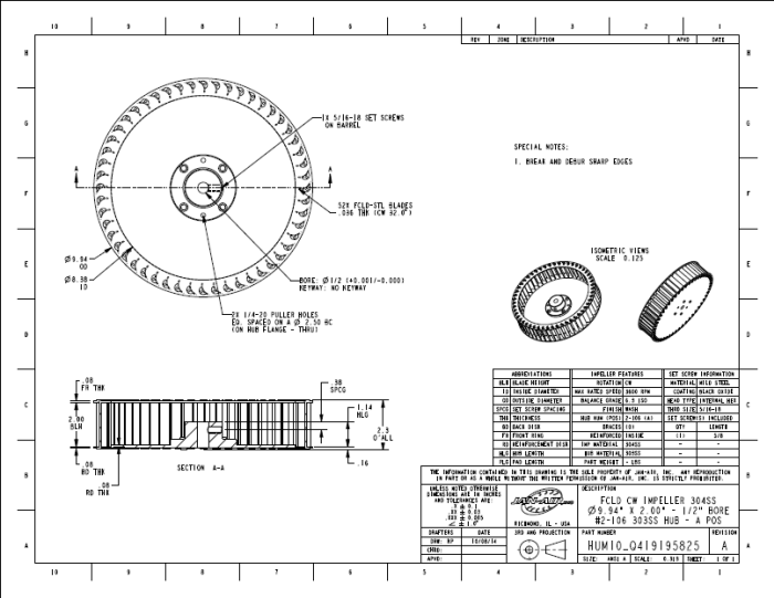 2D CAD Examples by Kyle Pulvermacher at Coroflot.com