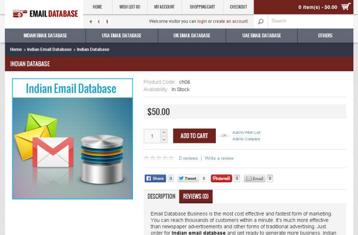 Indian Email Database, Indian Email id Database, All India Email ...