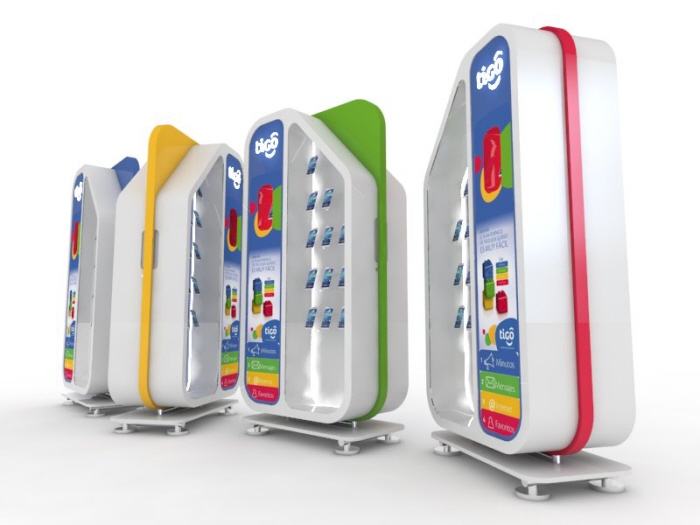 TIGO Colombia - RETAIL POP by Daniel Esteban Zabaleta at Coroflot.com