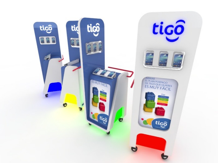 TIGO Colombia - RETAIL POP by Daniel Esteban Zabaleta at Coroflot.com