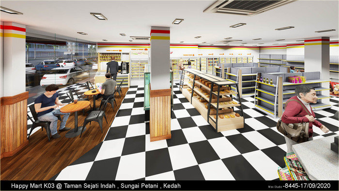 Happy Mart Convenience Store Project by Max Lim at Coroflot.com