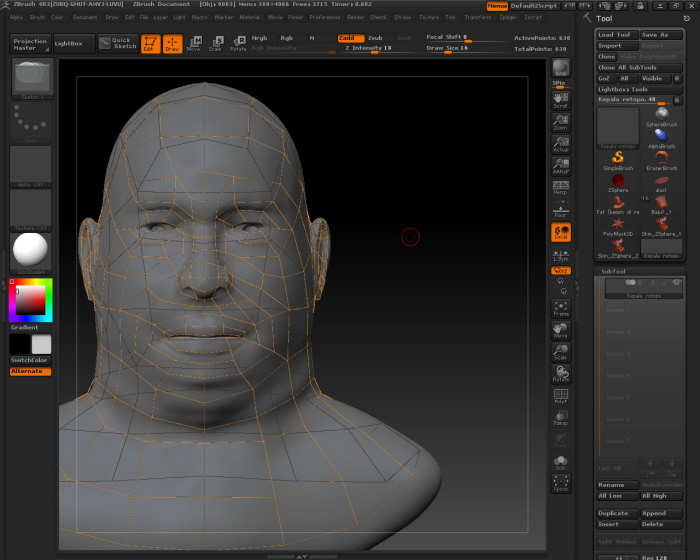 Fat ! (high poly, low poly) by Rizki Tirtajaya at Coroflot.com