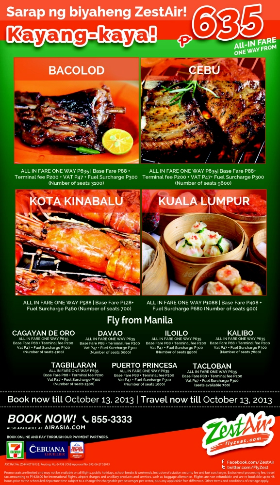 Air Asia Zest Print Ads work Portfolio by rdesign12 | Ronald Diata at ...