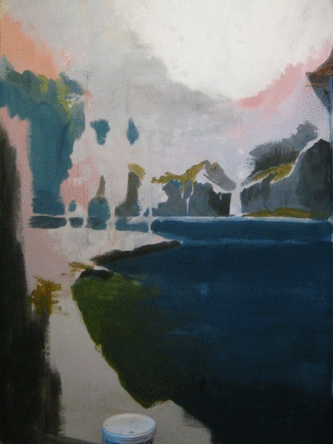 Wall mural by Igor Akintsev at Coroflot.com