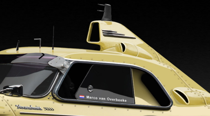Hoverschmitt 5000 - the flying tiger by Marco van Overbeeke at Coroflot.com