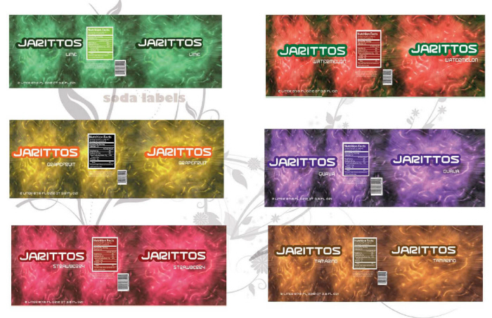 Jarritos logo redesign and package design for class by STACY M. at ...
