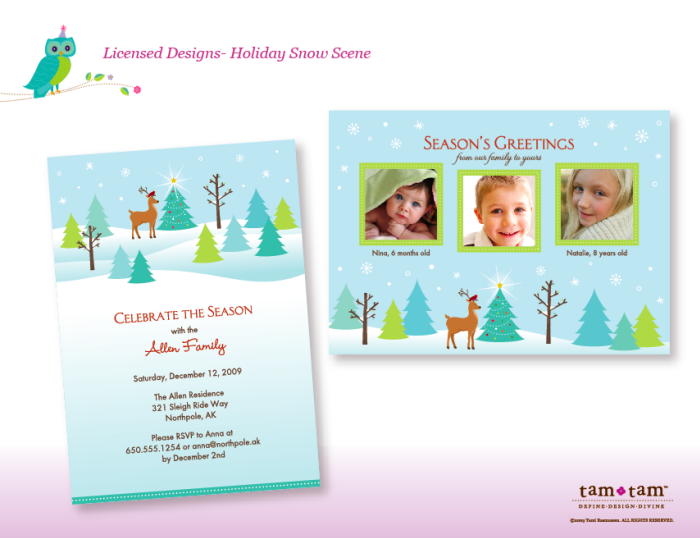 An upload by Tami Rasmussen on Coroflot: to the project Greeting Card ...