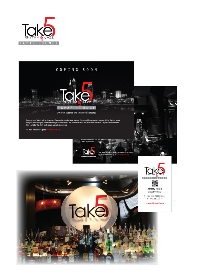 Take 5 Tapas Lounge by LaMark Crosby at Coroflot.com