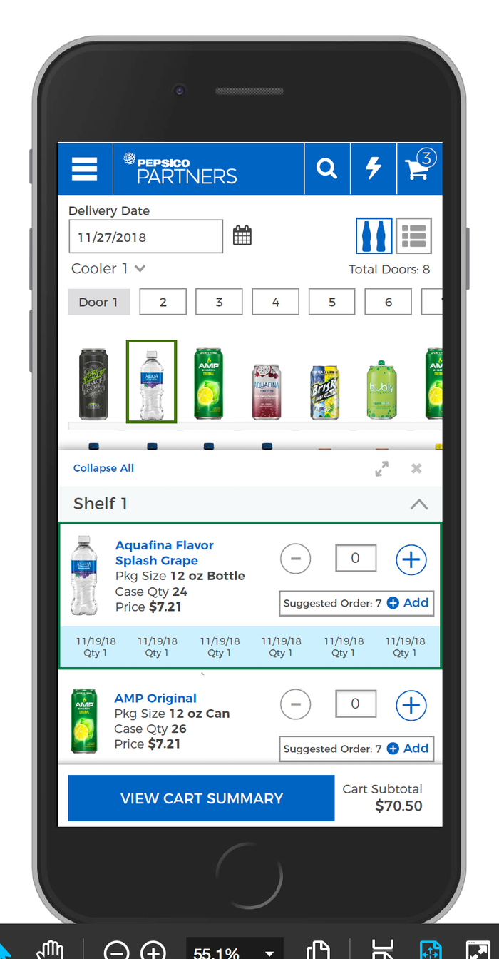 PepsiCo Mobile Planogram Ordering Application by Douglas Farrick at ...