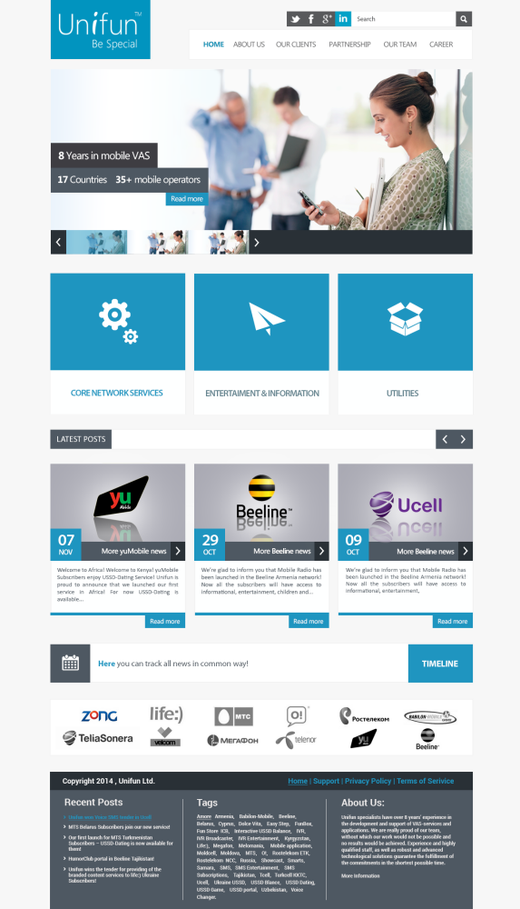 Webdesign by creative webmind at Coroflot.com