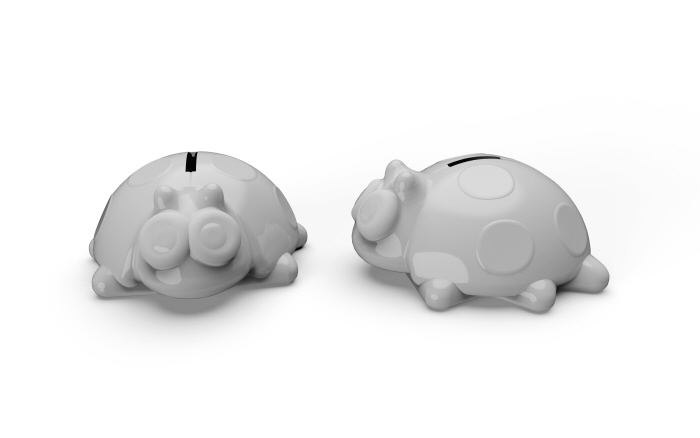 DIY Ceramic Coin Banks by Nathan Tommer at Coroflot.com