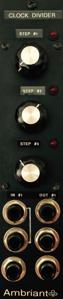 Clock Divider - Module by Brian Tuley at Coroflot.com