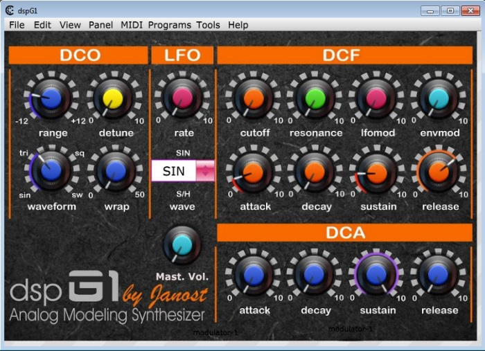 DSP-G1 - Paraphonic Midi Synth Module by Brian Tuley at Coroflot.com