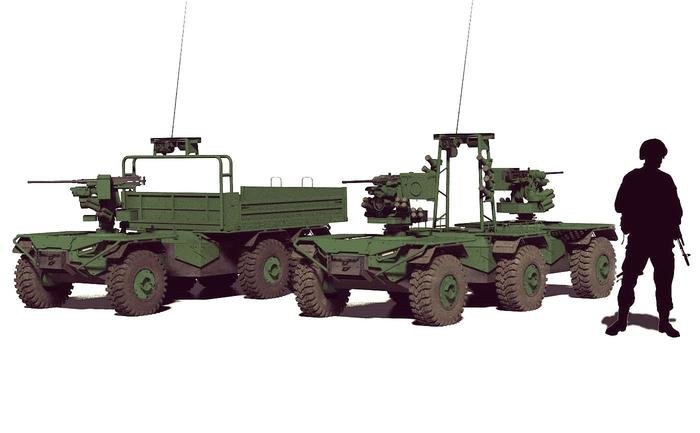 Unmanned Ground Vehicle by Miller Shapes Design at Coroflot.com