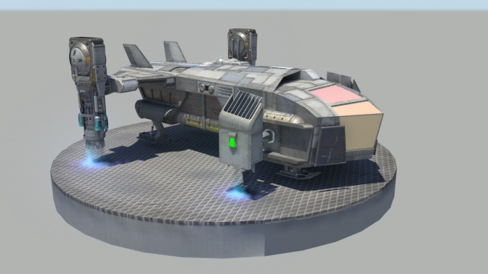 Scrap Spacecraft by Tyler McDowell at Coroflot.com