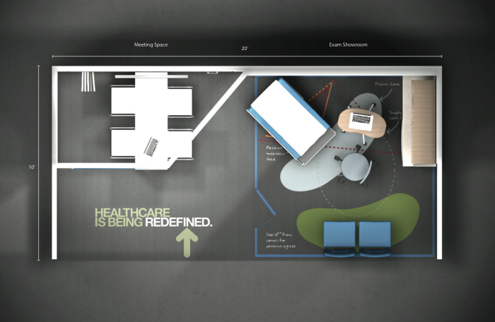 Midmark - Custom 10'x20' Inline by Chris Rank at Coroflot.com