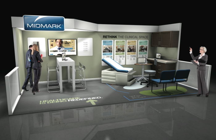 Midmark - Custom 10'x20' Inline by Chris Rank at Coroflot.com