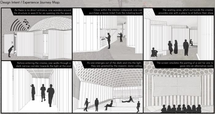 Temporary Cinema in Dakar - Architecture by Nicole Wee at Coroflot.com