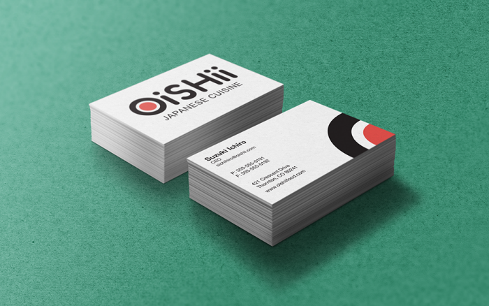 Logo & Branding: Oishii Japanese Restaurant by Karla Smith at Coroflot.com