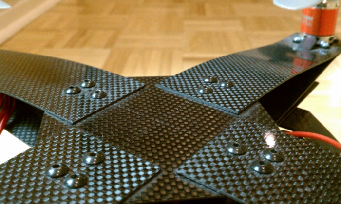 Custom Carbon fiber Quad Rotor by Roy Cohen at Coroflot.com