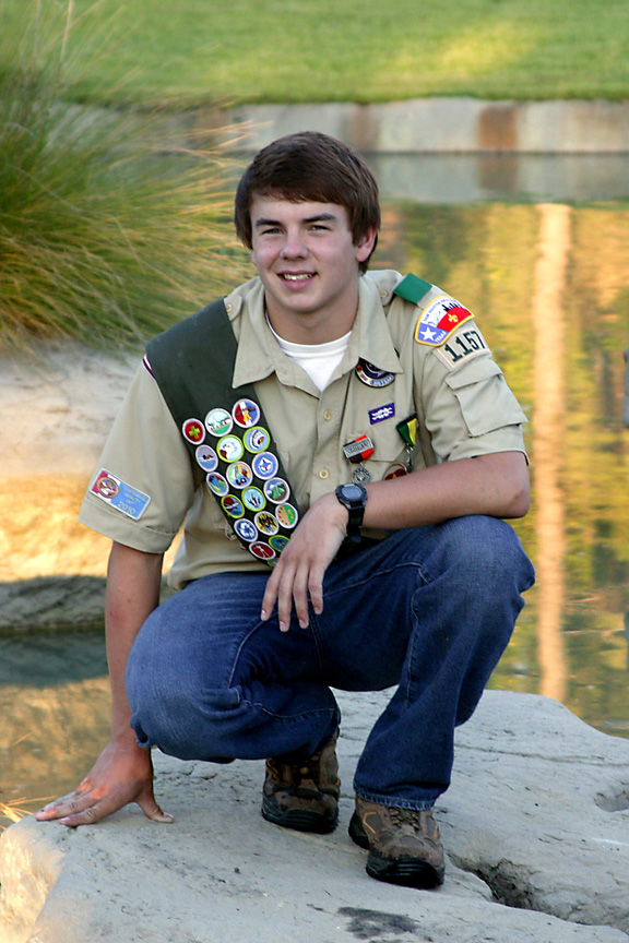 Eagle Scout Portraits for Troop 1157 by Kym Merrill at Coroflot.com