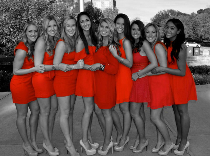 Alpha Phi Red Dress Campaign by Emily Cowell at Coroflot.com