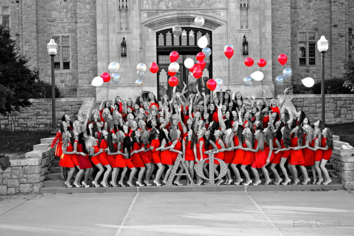 Alpha Phi Red Dress Campaign by Emily Cowell at Coroflot.com