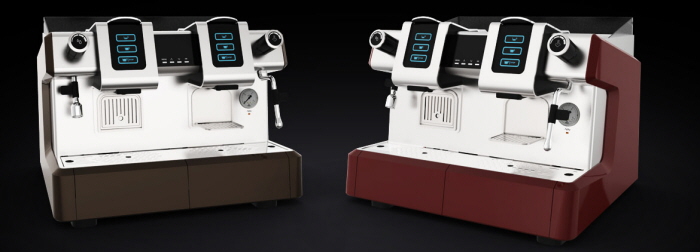 Maia Semipofessinal coffe machine by Bettina Di Virgilio at Coroflot.com