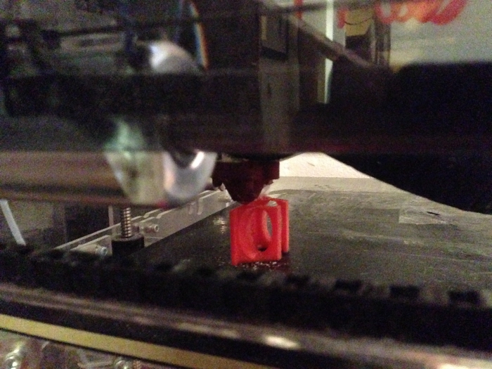 3D prints for simplifying construction of the Rimless Wheel Walking ...