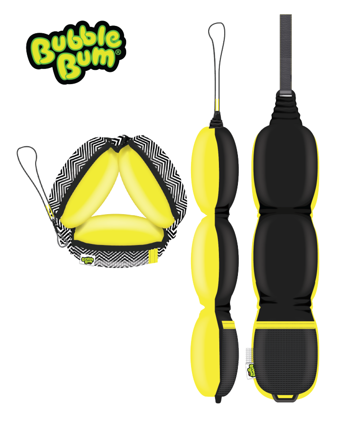 Bubble Bum | SNECK Travel pillow System by Elizabeth Bentz at Coroflot.com