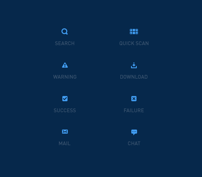 Oculus Rift VR Graphic UI Icons by Roger Strunk at Coroflot.com