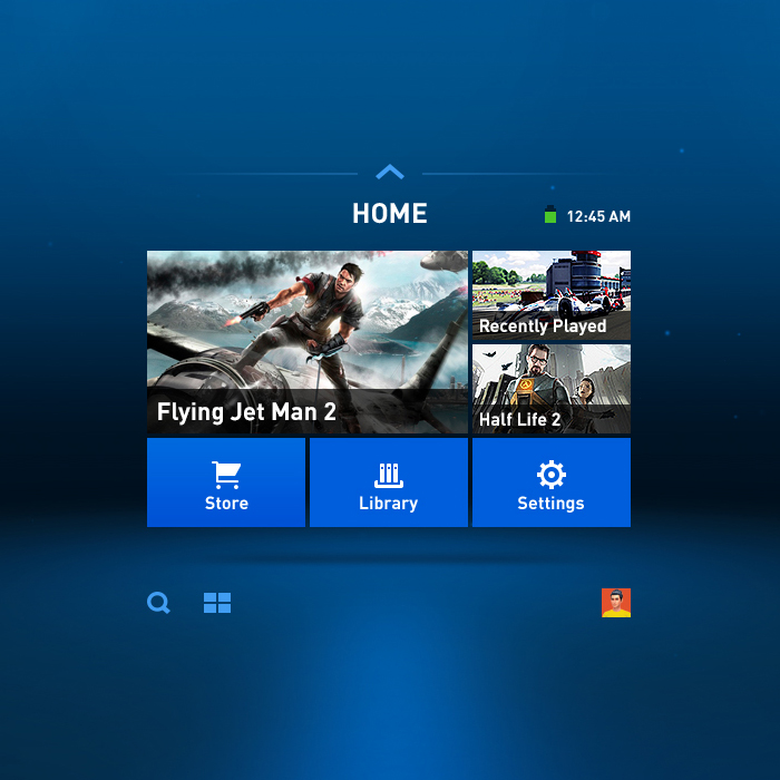Oculus Rift VR Graphic UI Icons by Roger Strunk at Coroflot.com