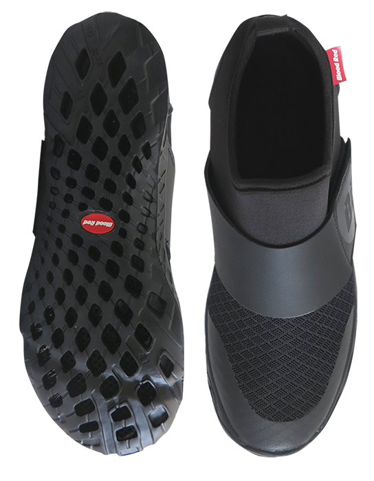 Blood Red Clothing Beach Comber Water Shoes by Christine Mendez at ...