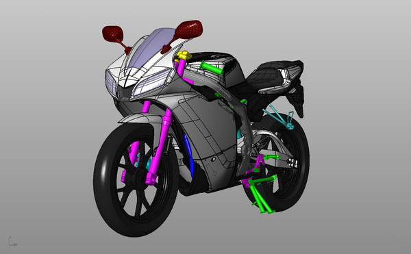 Rieju RS3 by Ian Wride at Coroflot.com