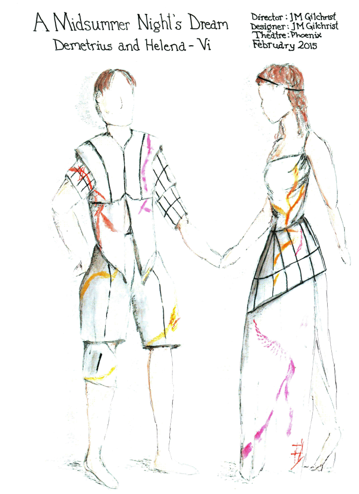 A Midsummer Night's Dream: Costume Designs by Jacqueline Gilchrist at ...