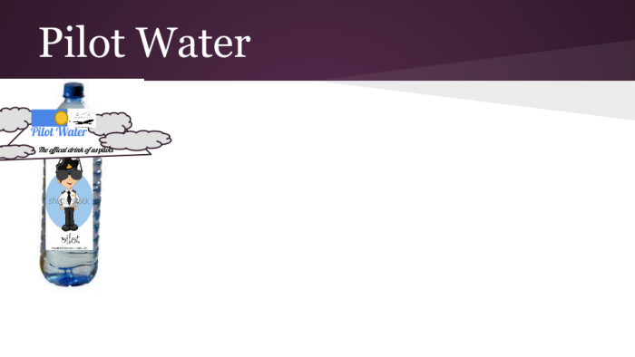 Pilot Water by Noah Whalen at Coroflot.com