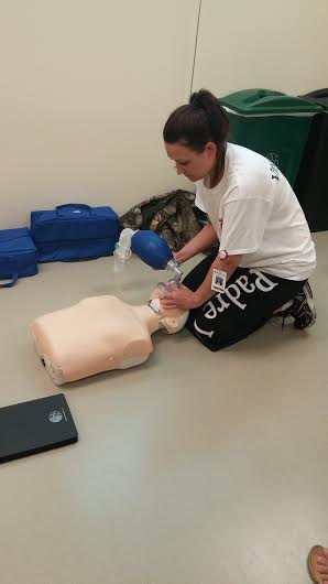 CPR certified by Jamie Venable at Coroflot.com