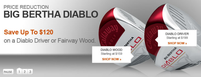 Callaway Merchandising Banners by Sean Russell at Coroflot.com