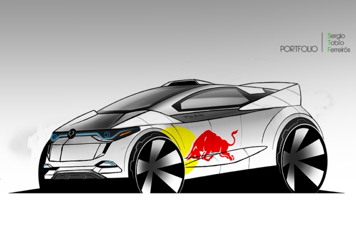 Car Design Photoshop Renders by Sergio Tobío Ferreirós at Coroflot.com