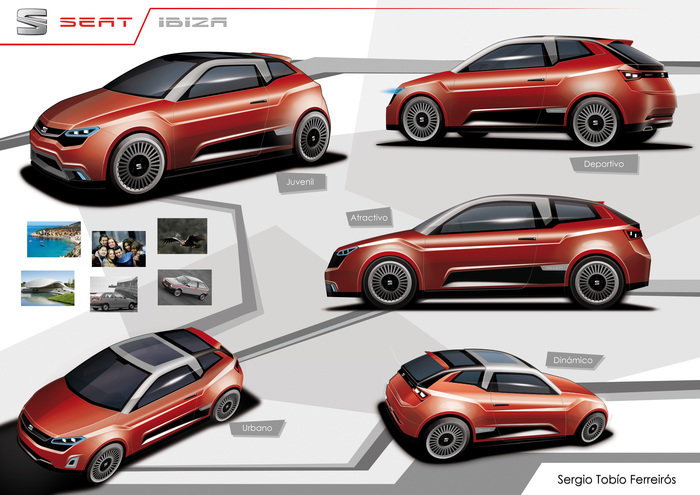 Car Design Photoshop Renders by Sergio Tobío Ferreirós at Coroflot.com