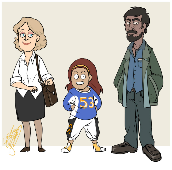 Character Design Pipeline application by Rebecca Gil at Coroflot.com