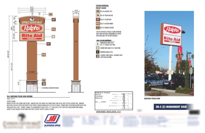 New Signs and Refurbish Existing - Cypress Center West Retail Center by ...