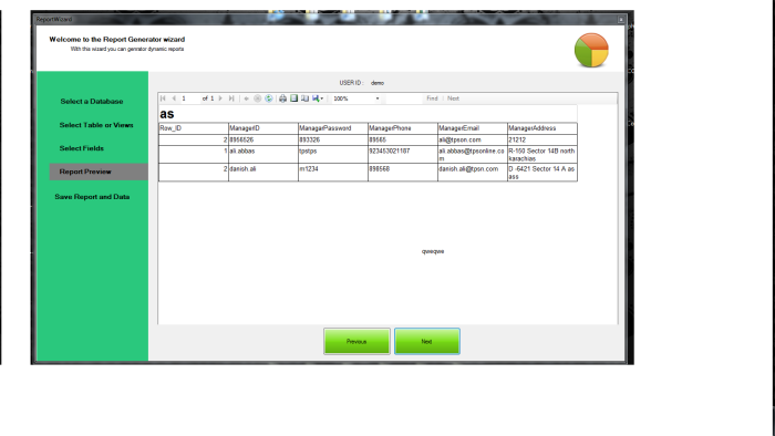 Report Tool (Dynamic Report Generator) by CreateBox .com at Coroflot.com