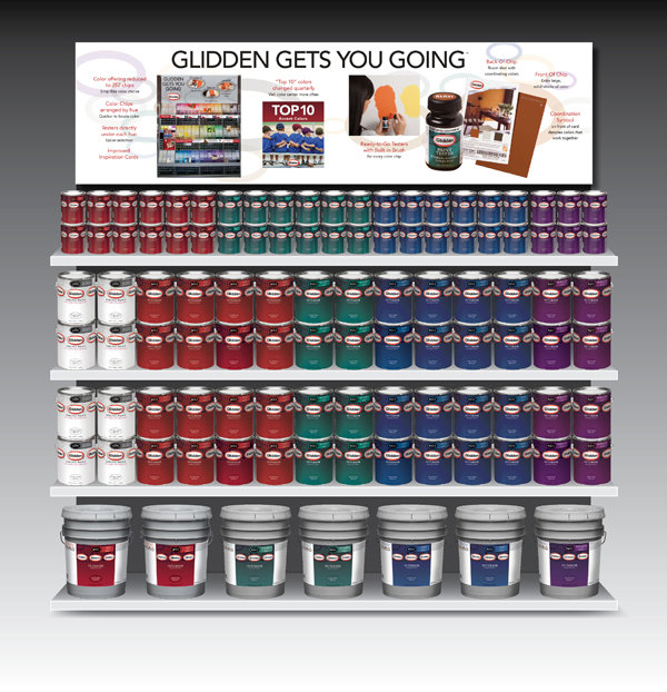 WalMart Retail Can Display Planogram by David Noonan at Coroflot.com