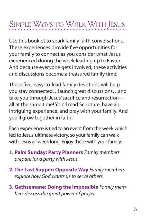 Walk With Jesus-An Easter Event for Families by Randy Kady at Coroflot.com