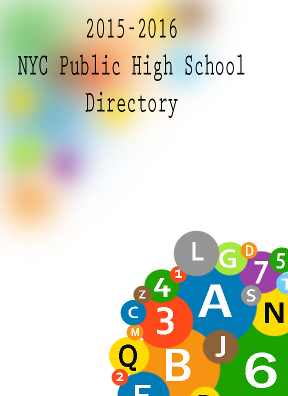 High School Directory cover 2015-2016 by Diana Fabian at Coroflot.com