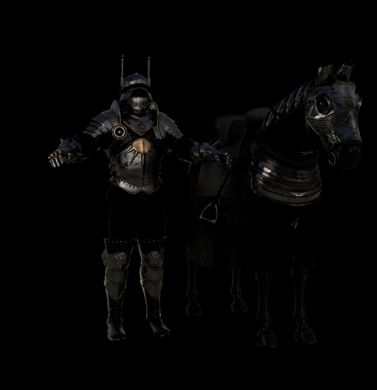 Nilfgaard Knight Shading for The Witcher 3: Wild Hunt ”The Trail ...