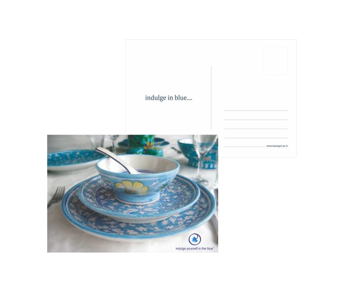 Karigari - Blue Pottery Campaign by Urvashi Bhati at Coroflot.com