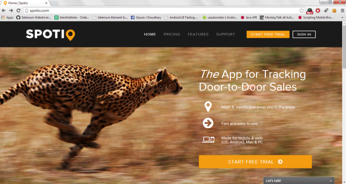 Spotio Web App/Android App/iOS App by Gaurav Singh at Coroflot.com